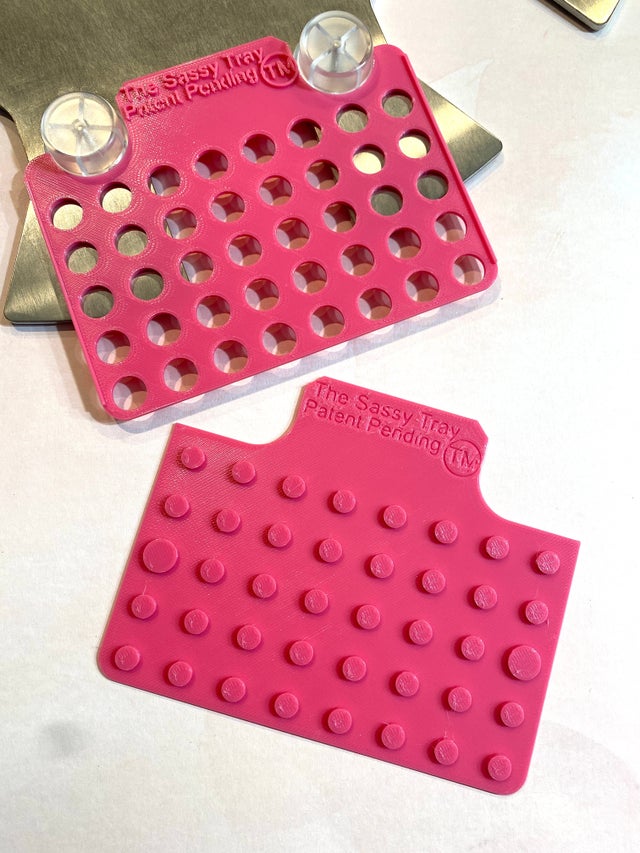 Printers Before May 2021 The Sassy Tray® Carousel Round Peg