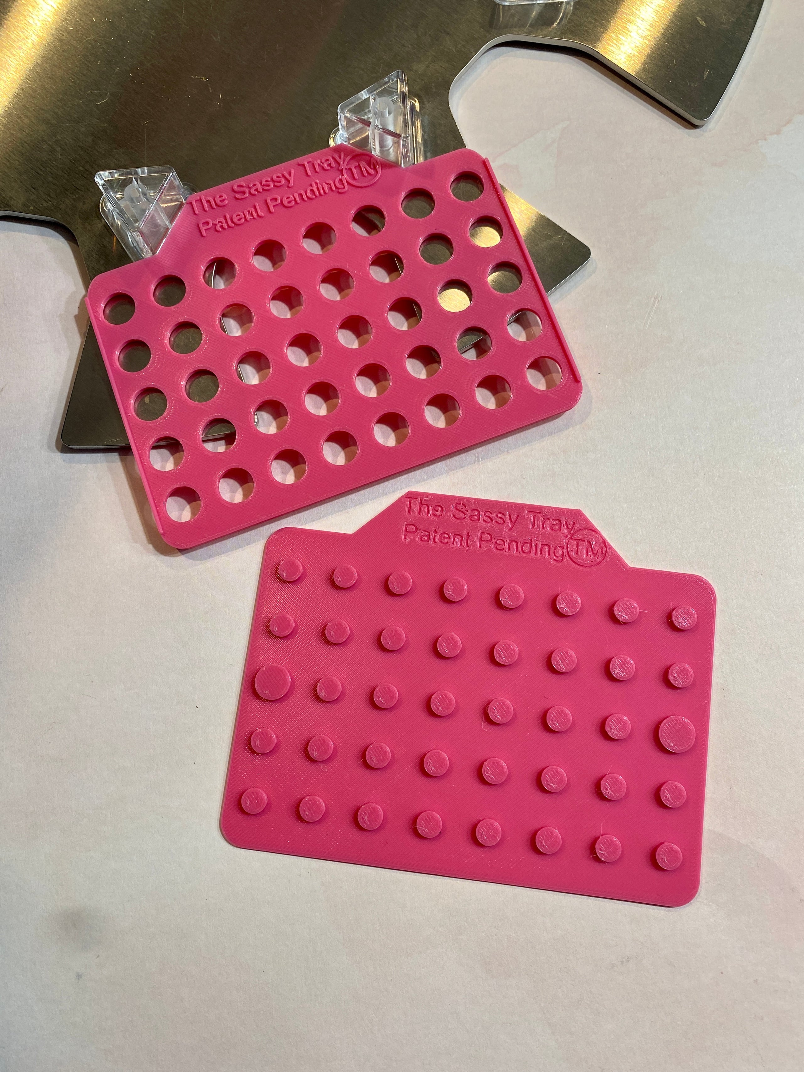 The Sassy Tray Large Candy With Removal Tool Set Of 6 For Triangle Peg Alignment The Sassy Tray